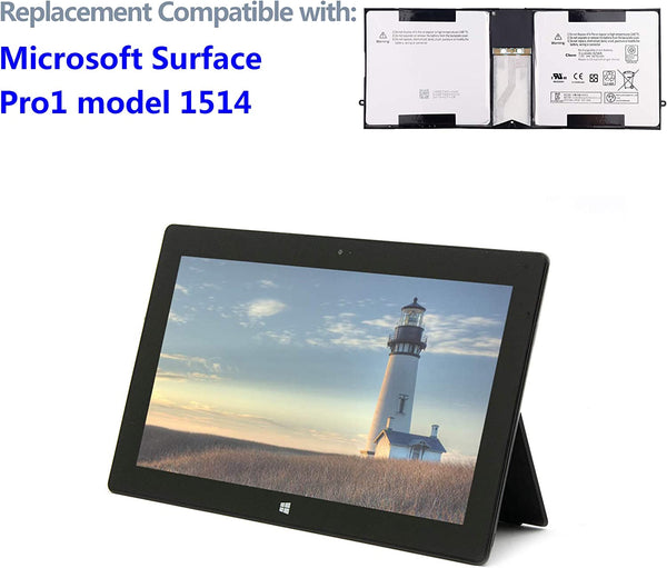 Buy Original Microsoft P21GU9 Surface Pro 1 1514 Pro 2 A1601 Battery ...